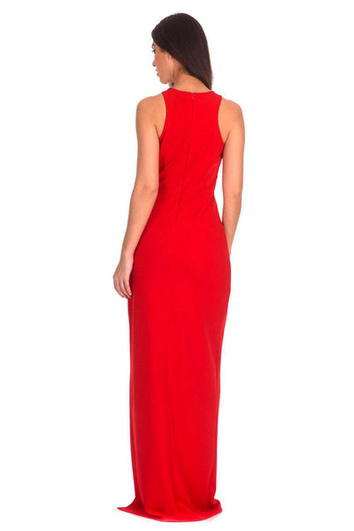 Red Lace Top Maxi Dress – AX Paris